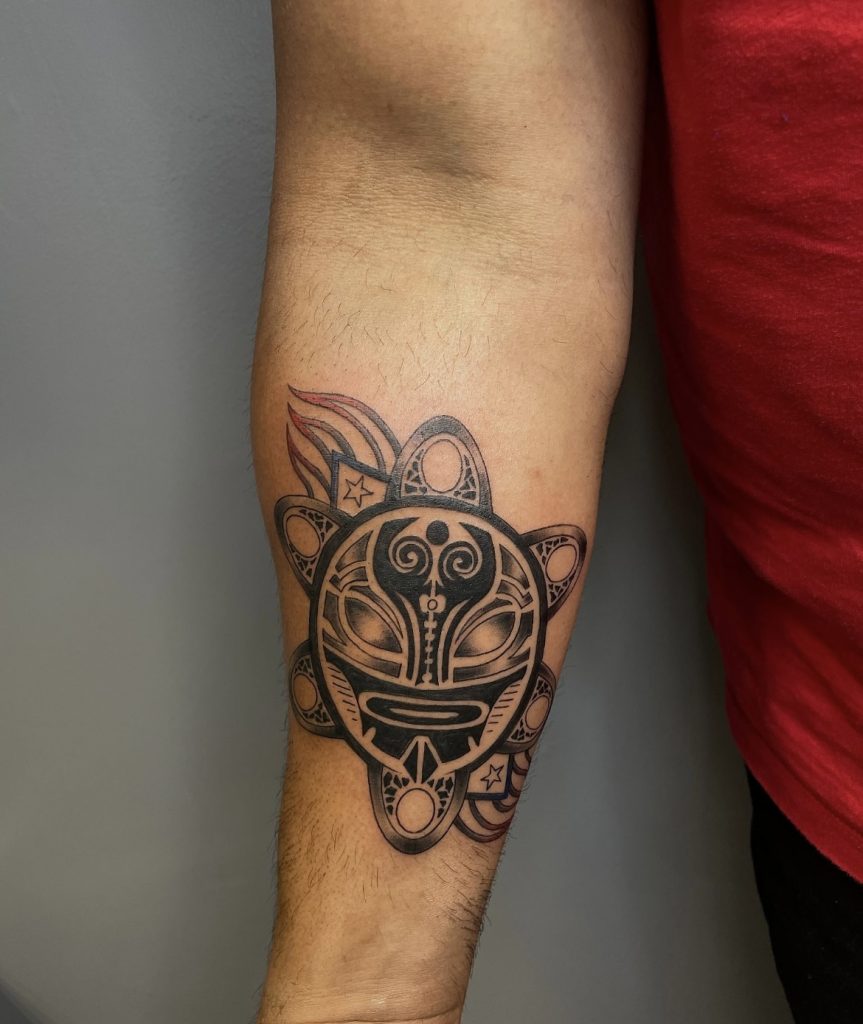 Abbie Joson – Black Coffin Tattoo