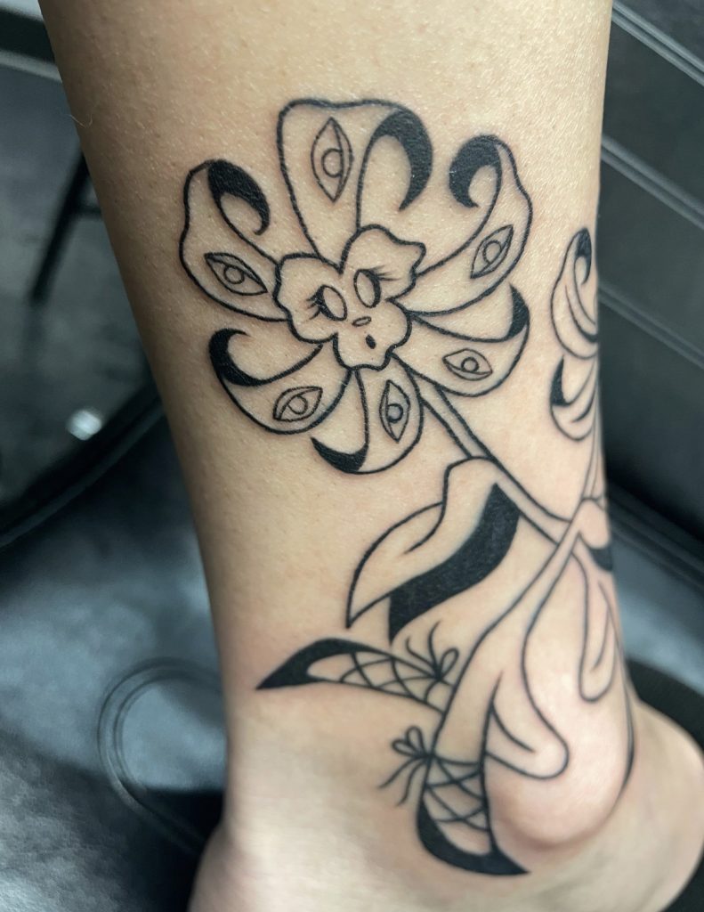 Abbie Joson – Black Coffin Tattoo